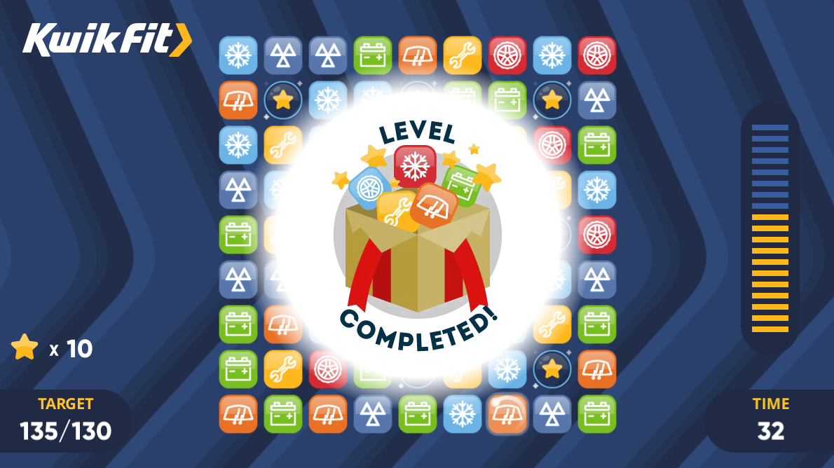 Kwik Fit Kwikmas Match | Peek & Poke