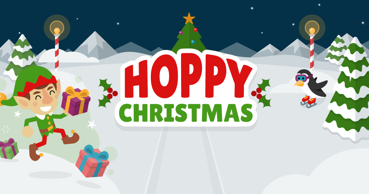 Hoppy Christmas | Branded Game | Peek & Poke