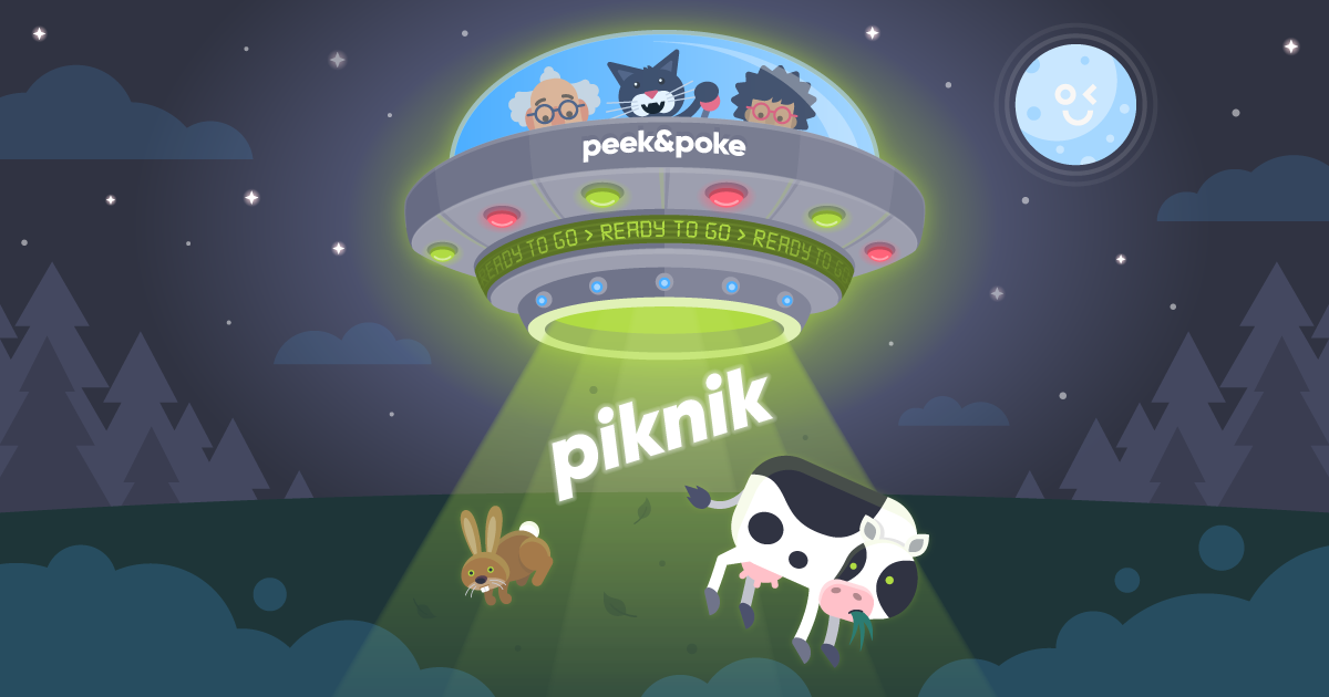Goodbye Piknik. Hello again, Peek & Poke. | Peek & Poke