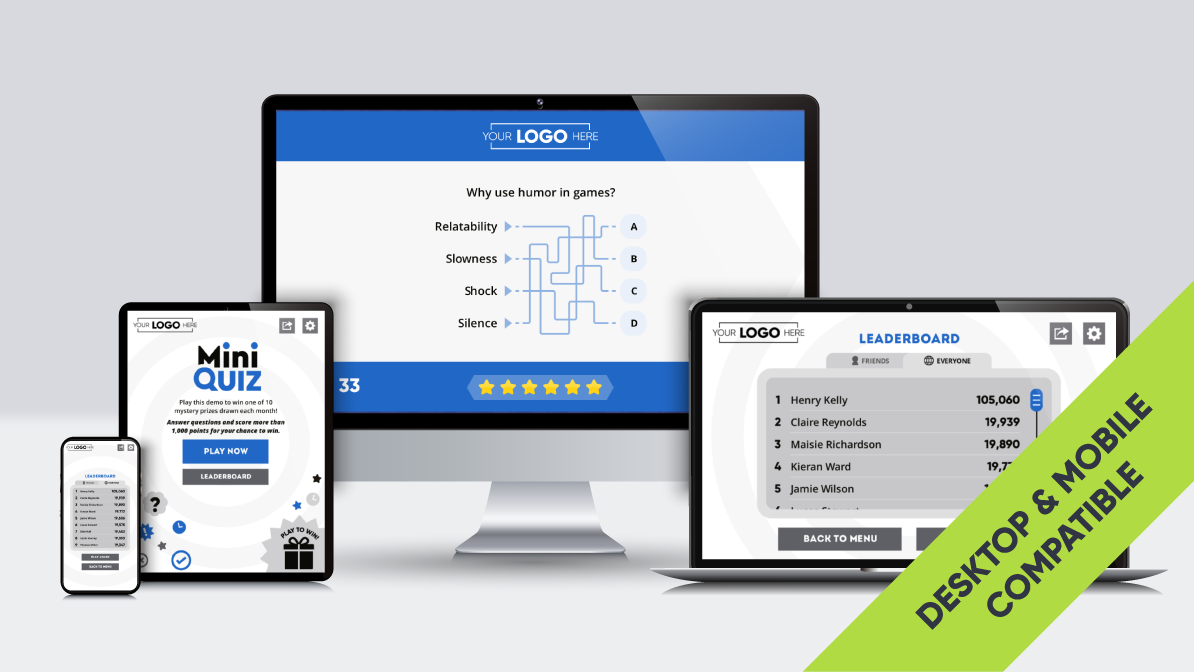 Mini-Quiz | Branded Game | Peek & Poke