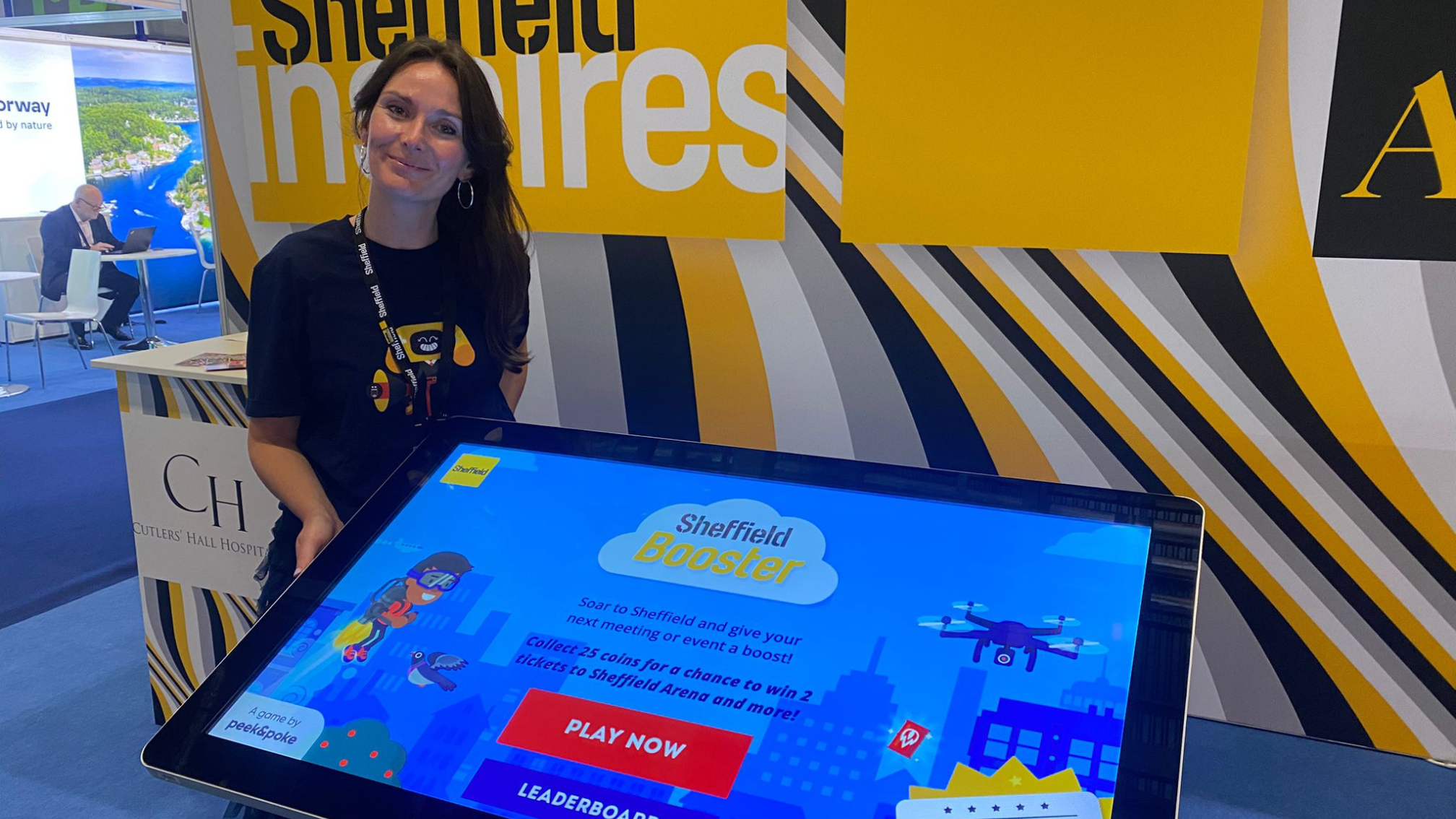 Trade Show Setup: How to Display A Branded Game on Your Stand | Peek & Poke